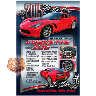 Shop Aluminum Car Show Signs by Show Cars Illustrated - Show Cars ...